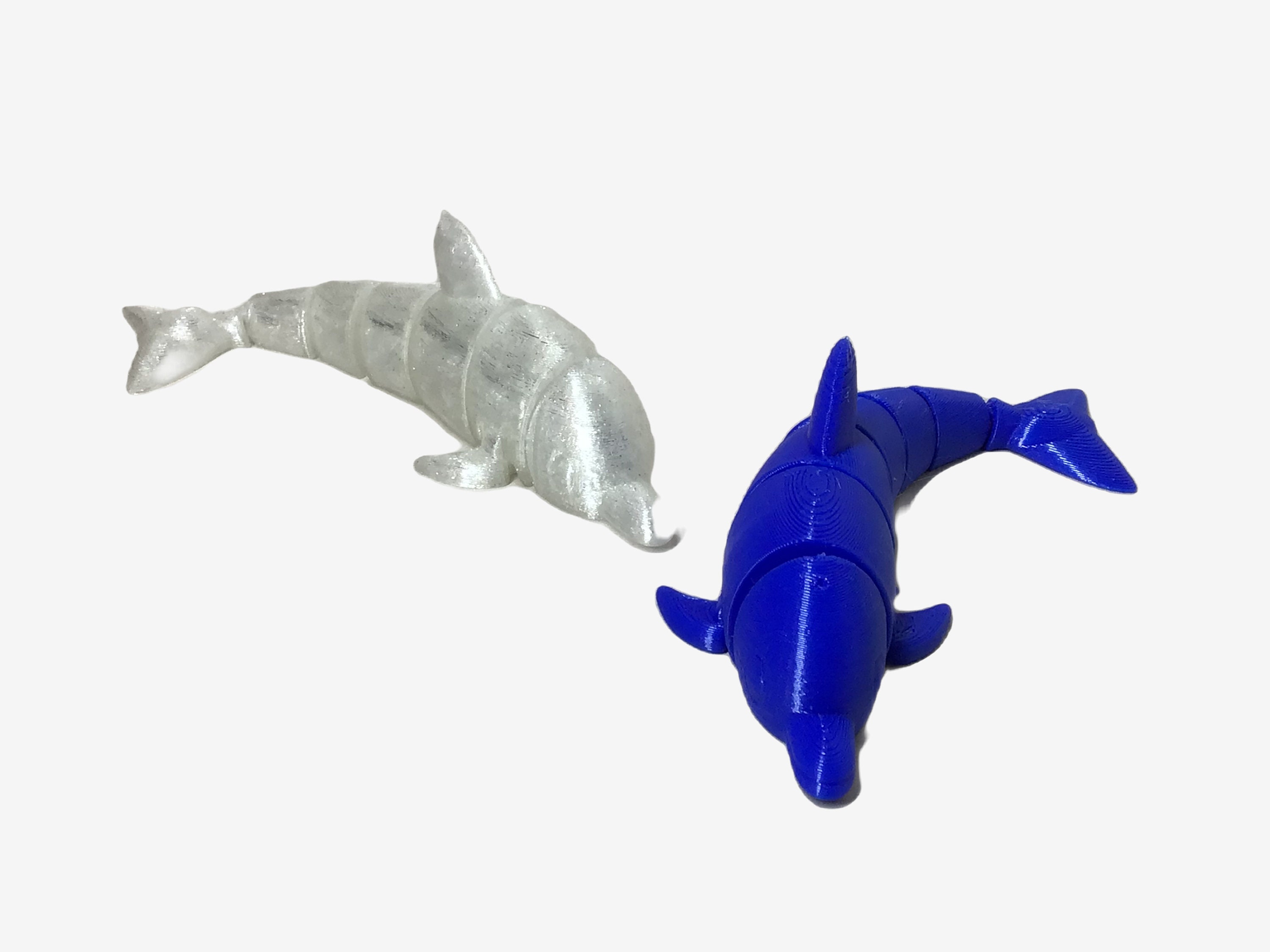 Flexi Articulated Dolphin: Fidget Desk Toy - Etsy