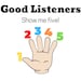 Good Listening Classroom Poster: Voice Level Chart (digital Download ...
