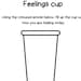 Cup of Feelings Worksheet - Etsy
