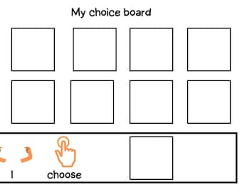 Child Choose Board - Etsy