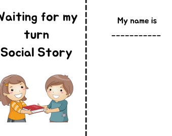 Taking Turns Social Stories - Etsy