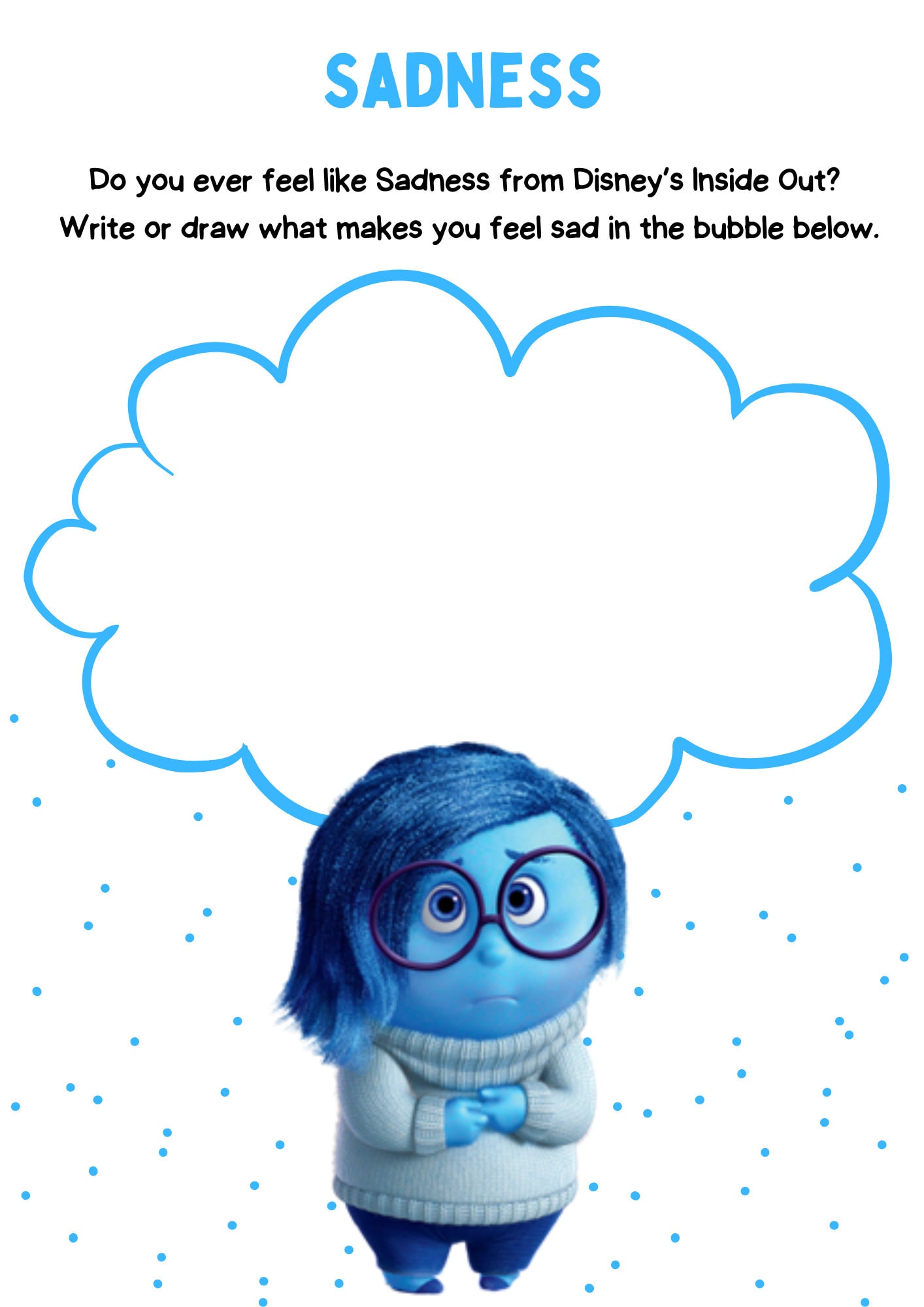 Inside Out 2 Emotions Worksheets for Children (PDF) - Etsy UK