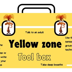 Inside Out 2 Bulletin Board | Inside Out 2 Zones of Regulation - Etsy UK