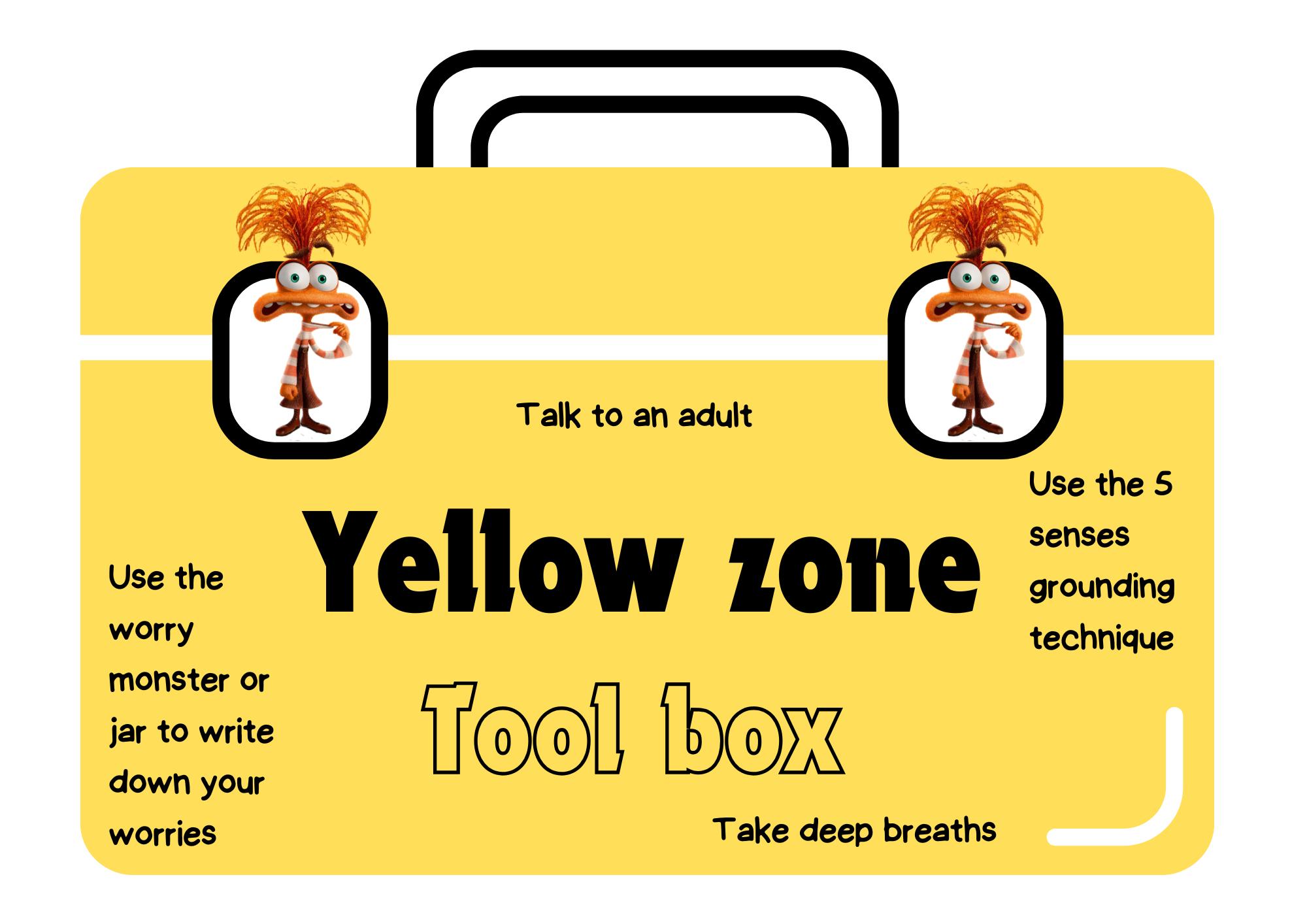 Inside Out 2 Bulletin Board | Inside Out 2 Zones of Regulation - Etsy UK