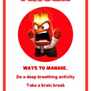 Inside Out 2 Emotions Display Board: Coping Strategies (A4 PDF) - Etsy