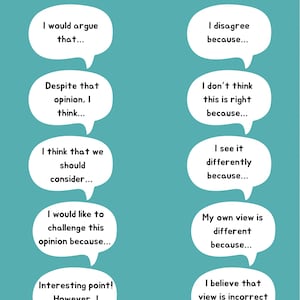 Oracy Sentence Stems Voice 21 Sentence Starters English Lesson Sentence ...