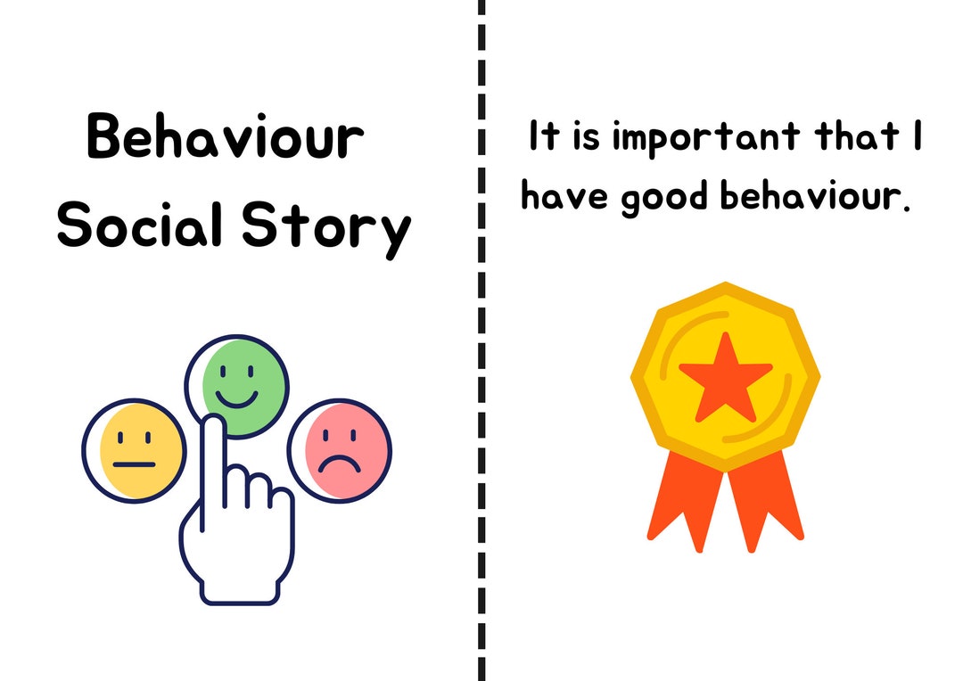 Hitting Spitting Biting Social Story Behaviour Social Story Kind Hands ...