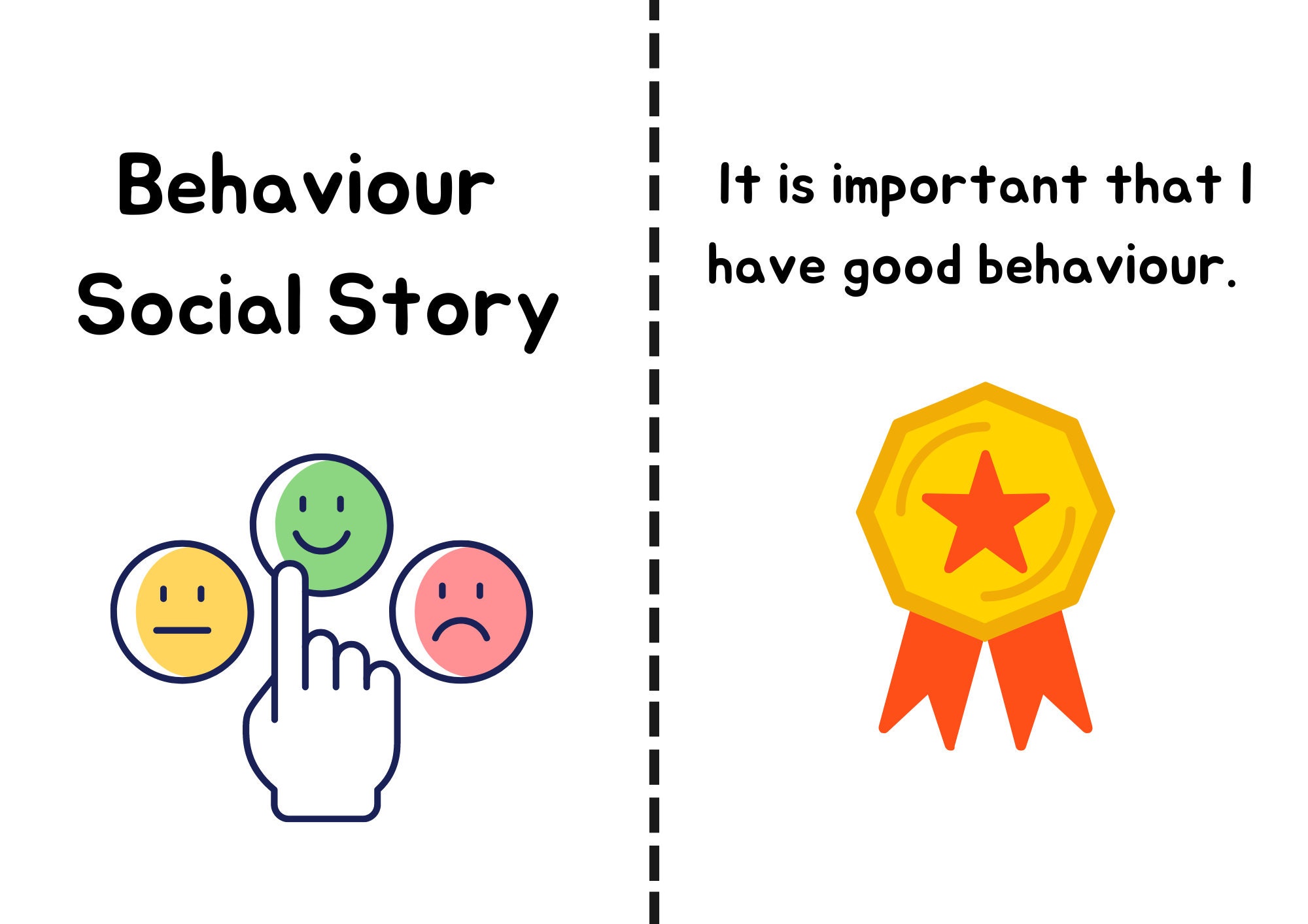 Hitting Spitting Biting Social Story Behaviour Social Story Kind Hands ...