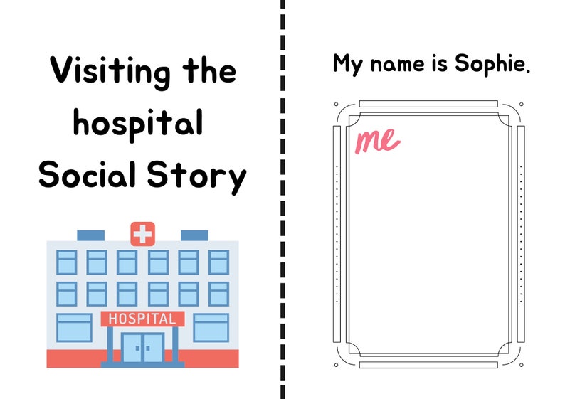 Child Hospital Appointments Social Story - Etsy