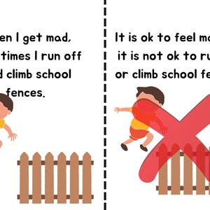 Keeping Safe Social Story: Classroom Behaviour Management - Etsy