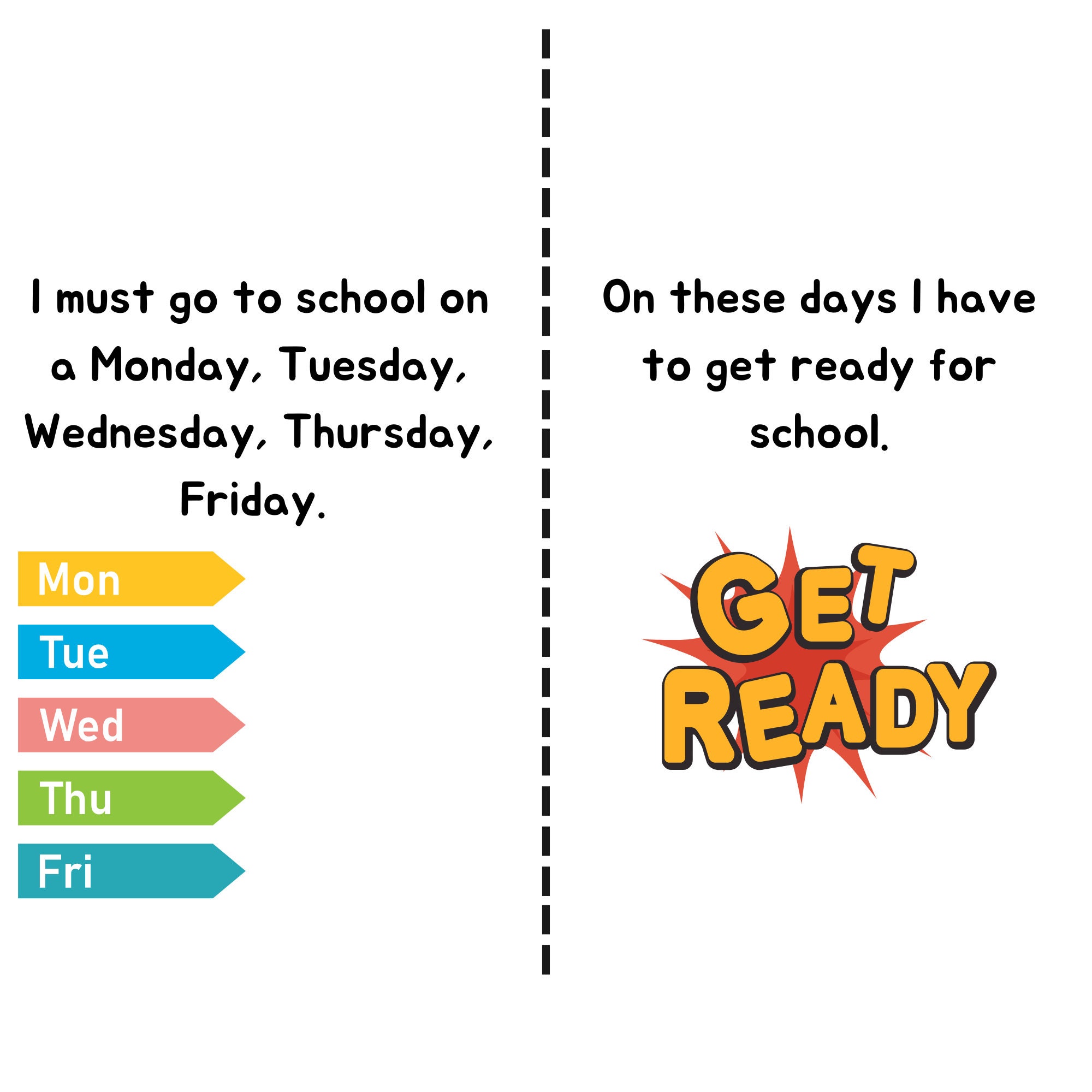 Coming to School Social Story: Emotionally Based School Avoidance ...