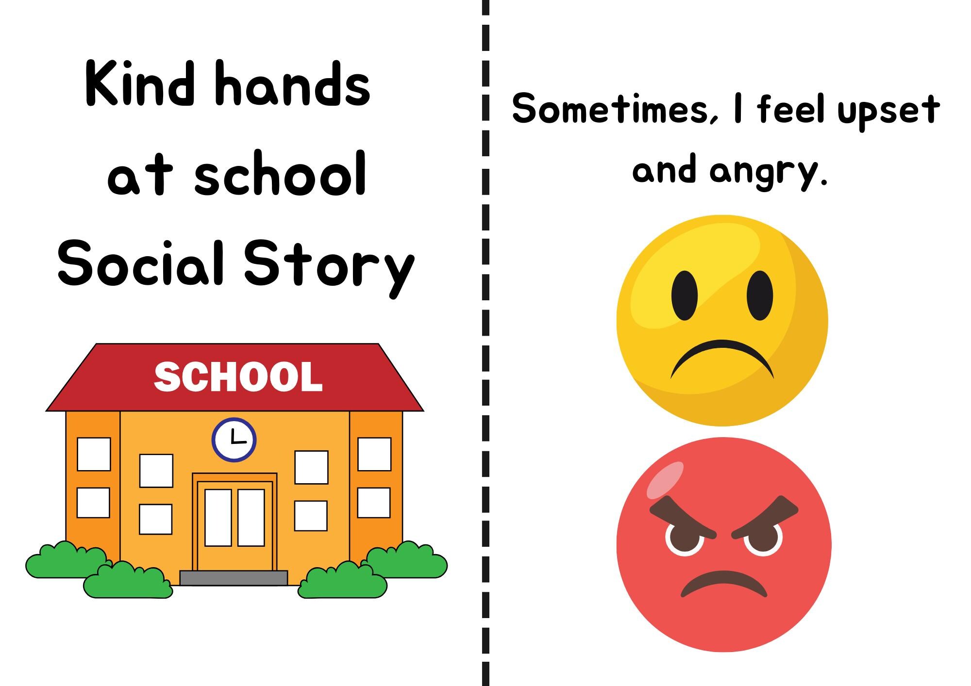 Kind Hands Social Story: Anger Coping Strategies (PDF) - Etsy UK