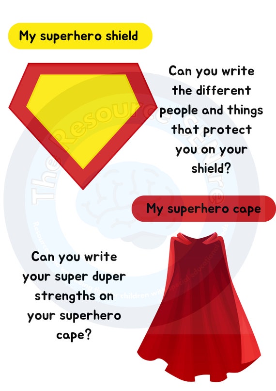 Create A Superhero Worksheet