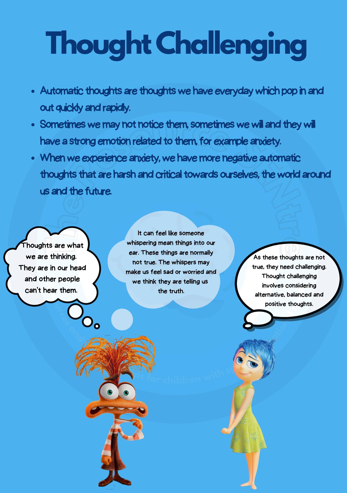 Inside Out 2 Anxiety Intervention Inside Out 2 Anxiety Help Thought ...