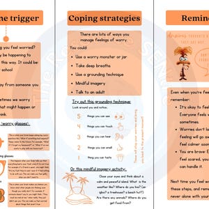 Inside Out 2 Emotion Guides: Coping Strategies Leaflets (digital ...