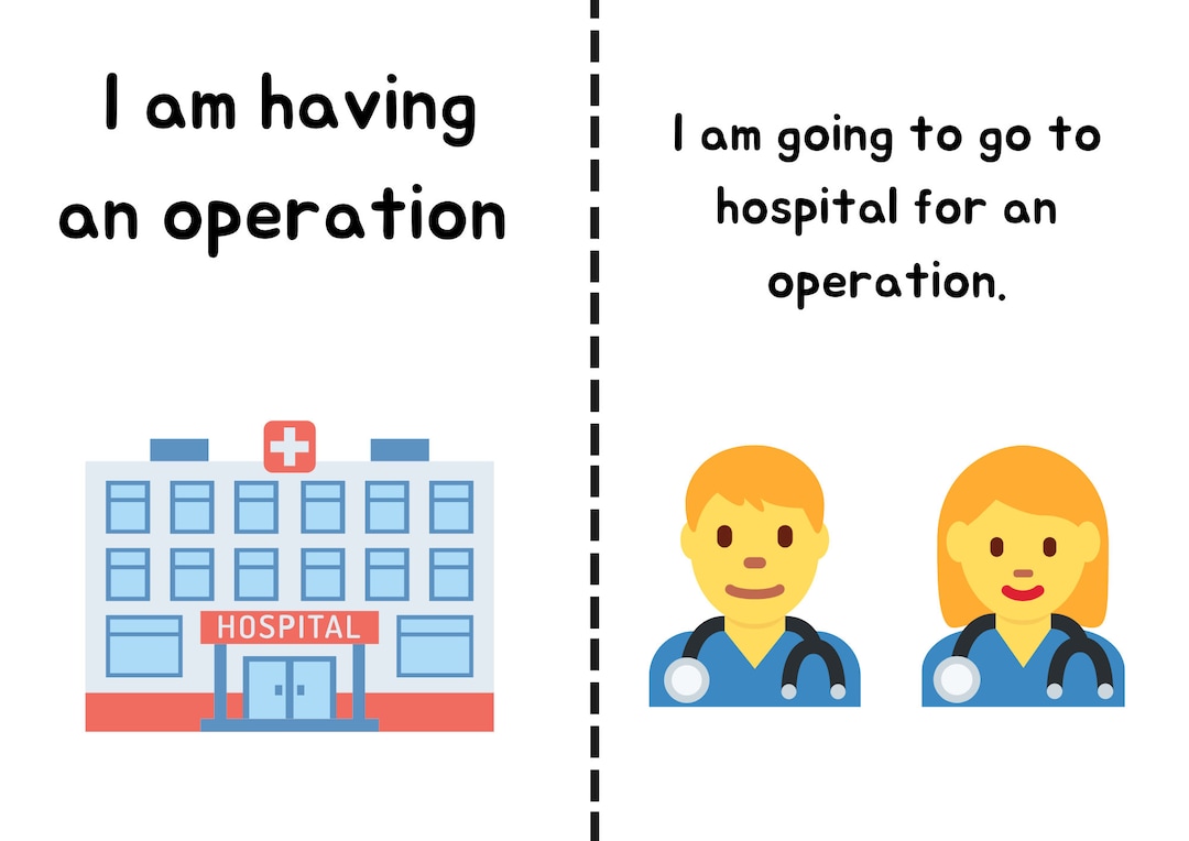 Child Operation Social Story | Child Surgery Social Story | Operation ...