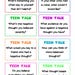 Question Card Bundle Therapy for Teens | Conversation Starters ...