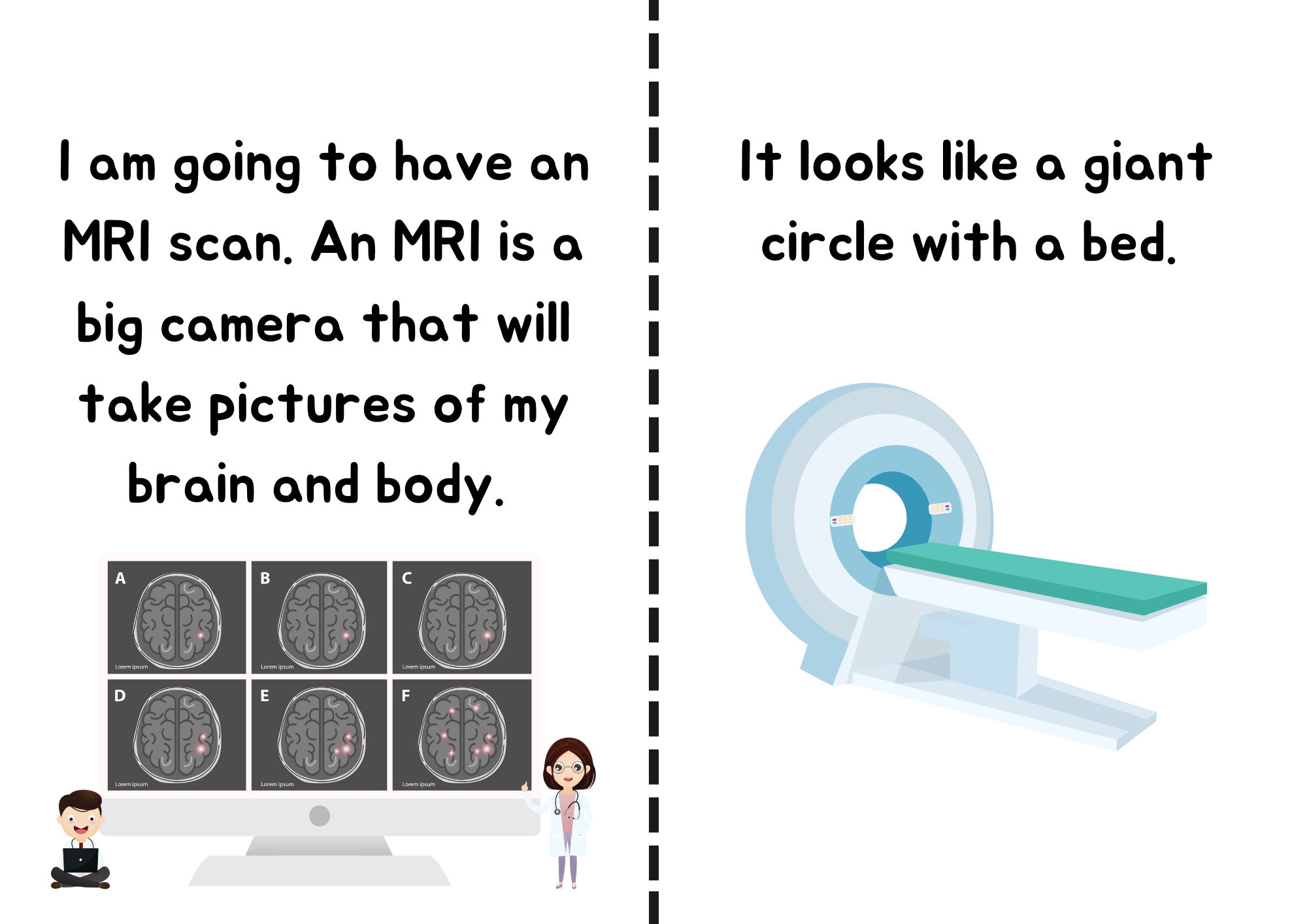 Child MRI Scan Social Story, MRI Social Story, I Am Having an MRI Scan ...