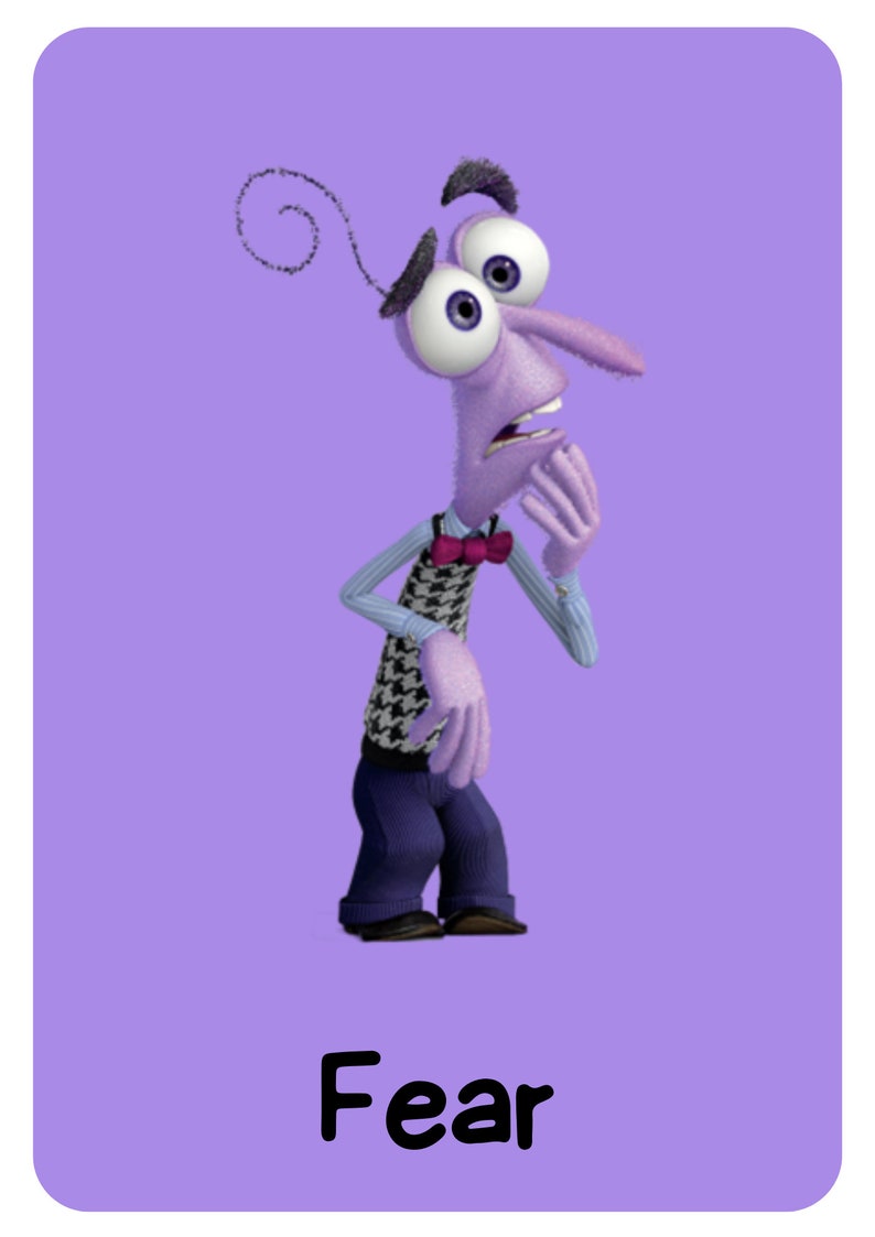 Inside out 2 personajes / Inside out 2 carteles / A4 Inside out 2 ...