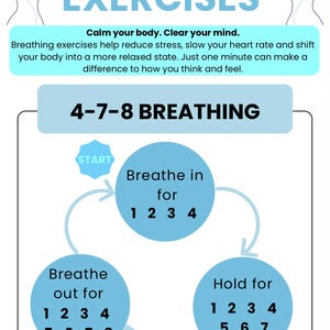 Breathing Exercises Posters - Etsy