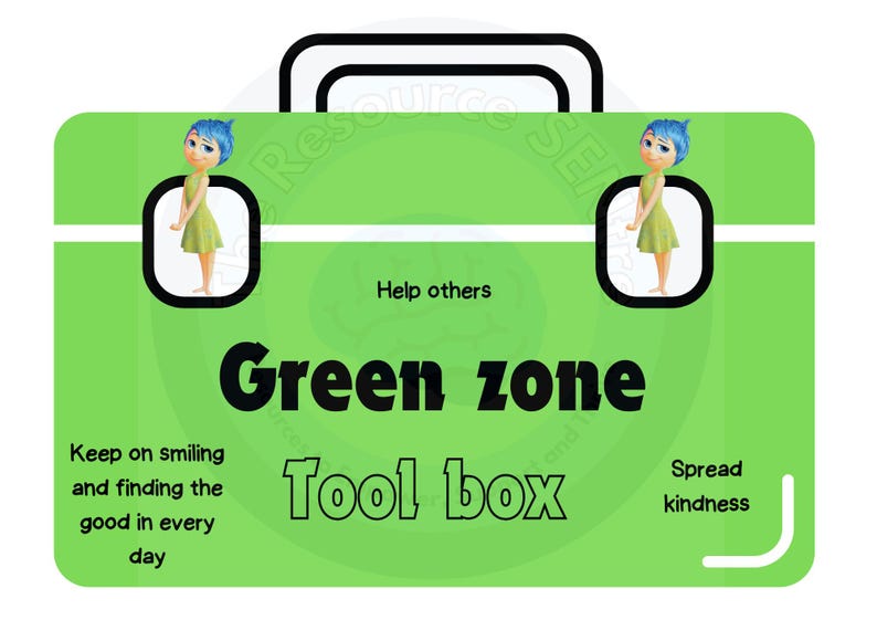 Inside Out 2 Zones of Regulation | Inside Out Tool Box Coping ...