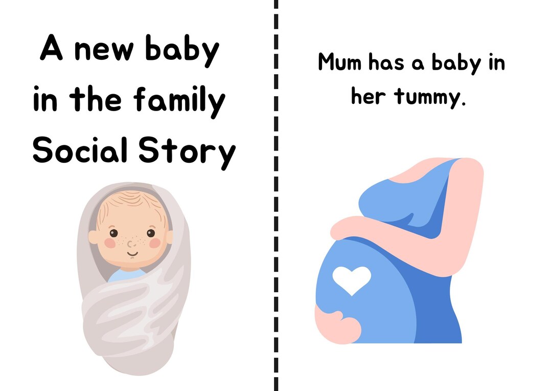 New Baby in the Family Social Story - Etsy