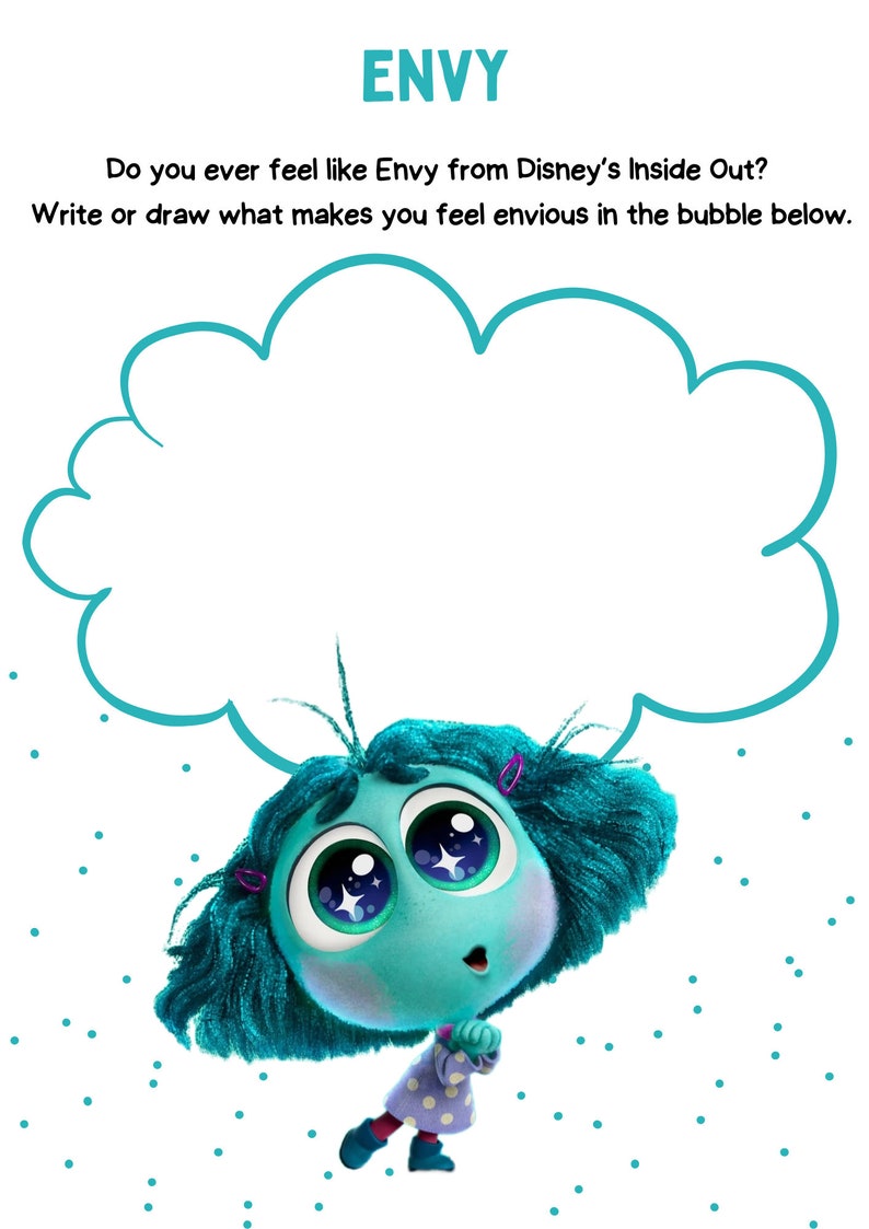 Inside Out 2 Emotion Check in Inside Out 2 Characters - Etsy UK