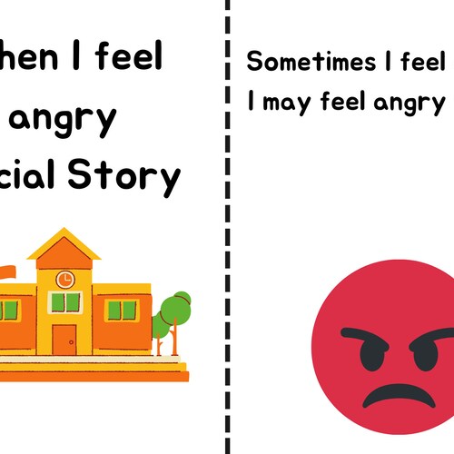 When I Am Frustrated A Social Story for Autism and Behavior - Etsy Canada