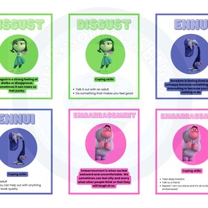 Inside Out 2 Flashcards | Inside Out 2 Emotion Definitions | Inside Out ...