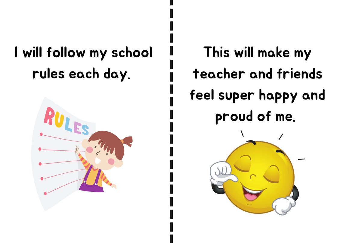 Behaviour in Class Social Story Behaviour Management in School ...