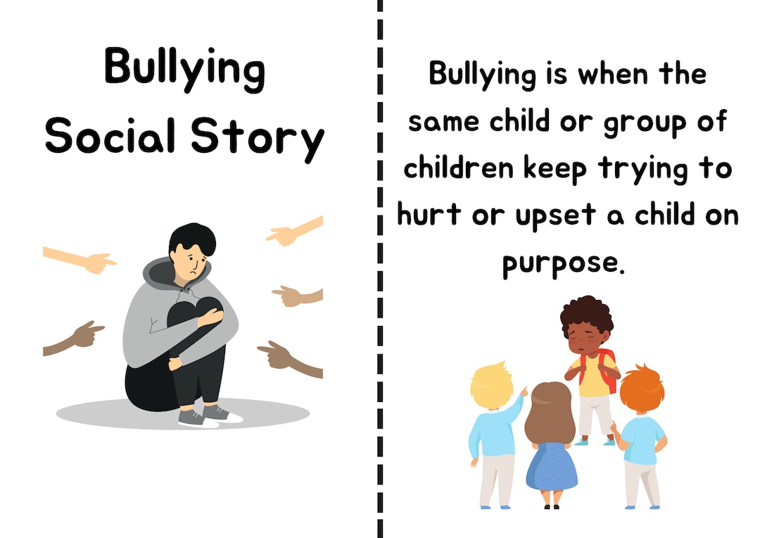 Bullying Social Story - Etsy
