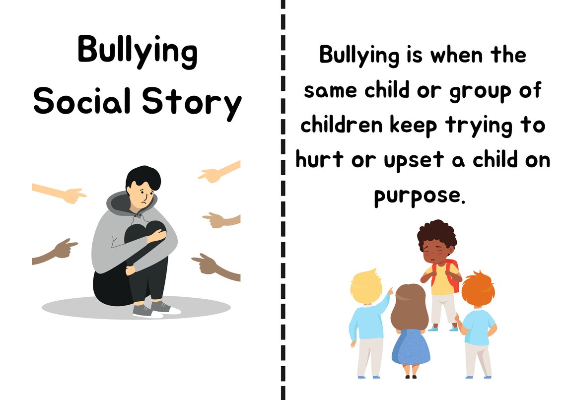 Bullying Social Story - Etsy