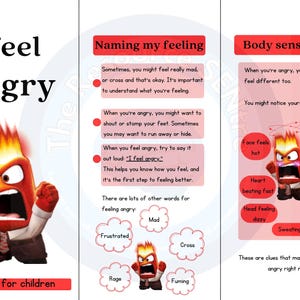 Inside Out 2 Emotion Guides: Coping Strategies Leaflets (digital ...