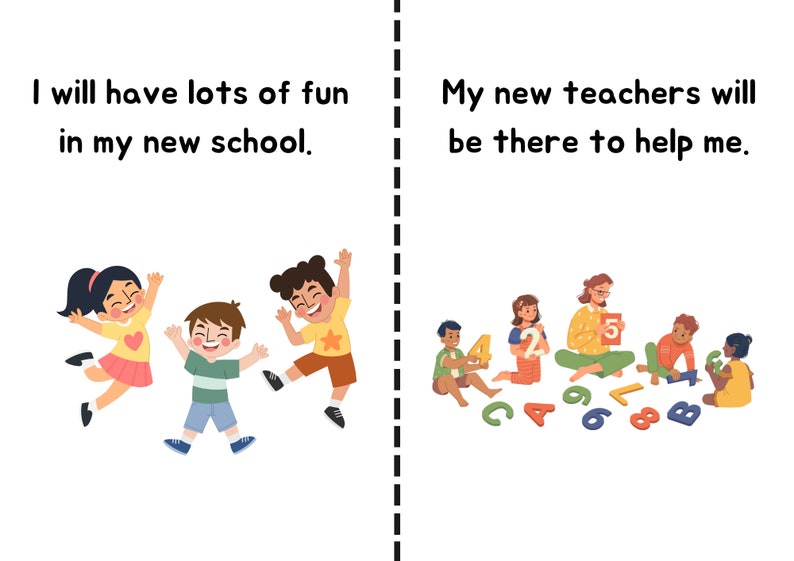 New School Social Story: Changing Primary School (digital Download) - Etsy