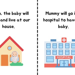 New Baby Social Story Customised - Etsy