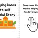 Keeping Hands to Self Social Story | Inappropriate Touching Social ...