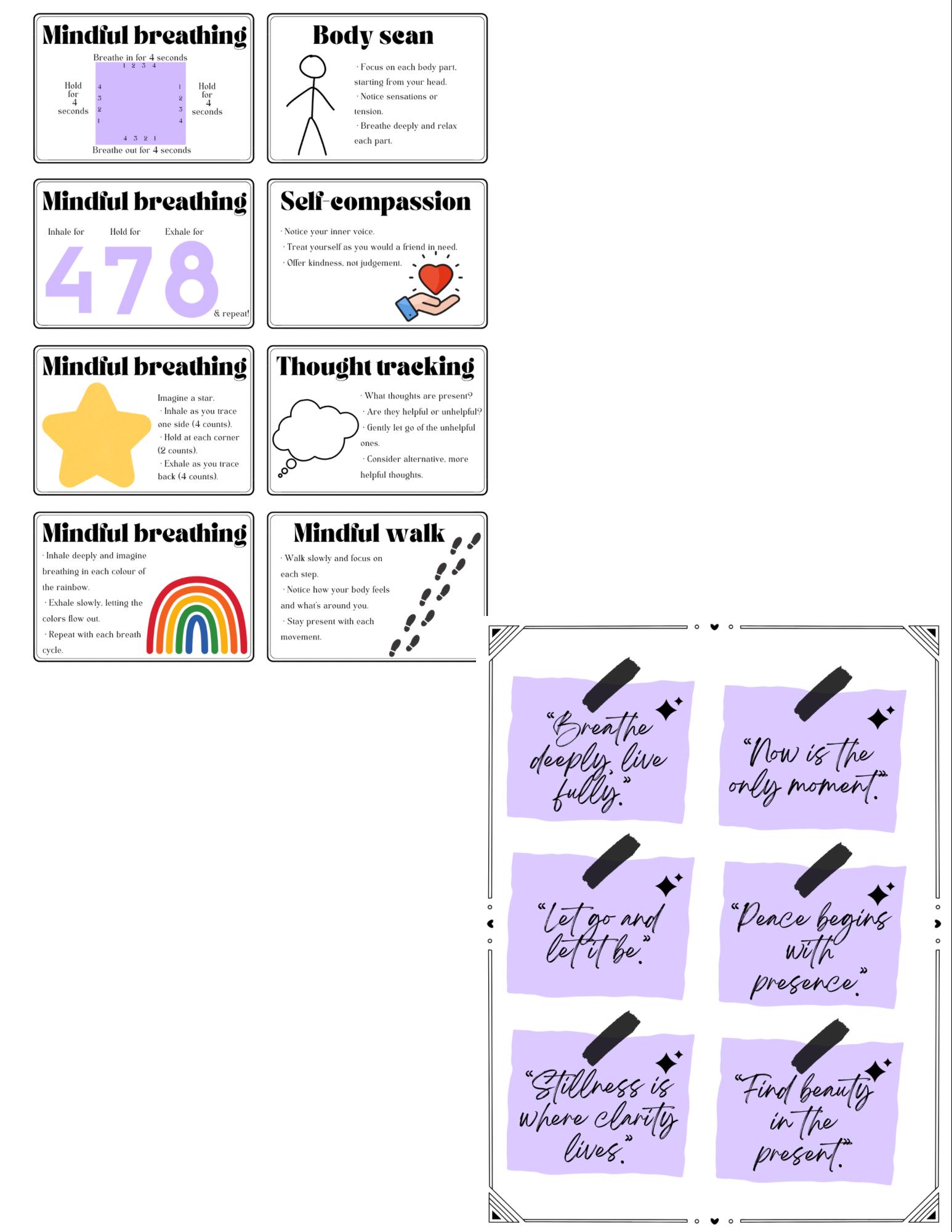 Mindfulness Journal | Mindfulness Worksheets | Self-awareness ...