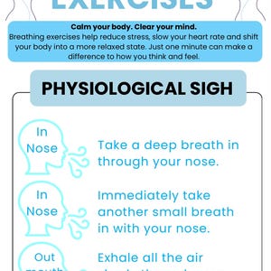Breathing Exercises Posters - Etsy