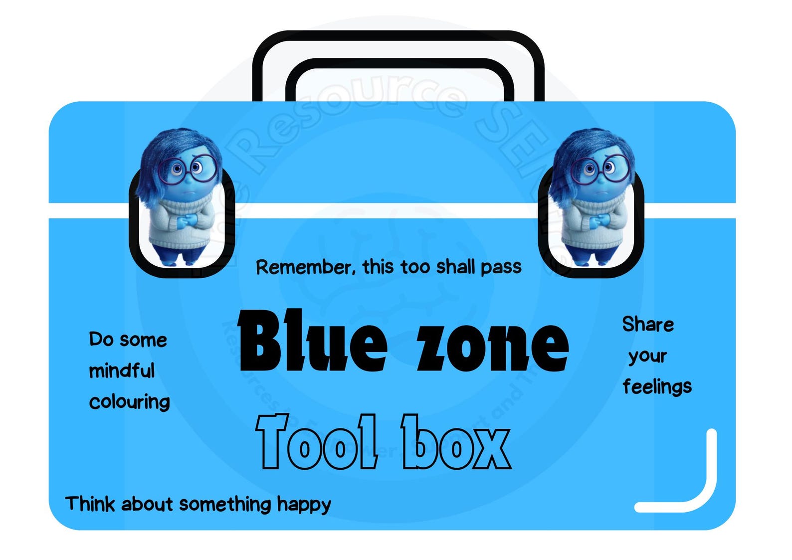 Inside Out 2 Zones of Regulation | Inside Out Tool Box Coping ...