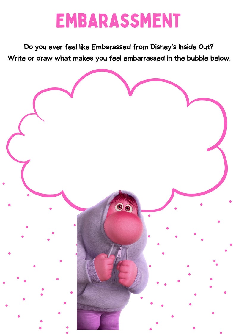 Inside Out 2 Emotion Check in Inside Out 2 Characters - Etsy UK