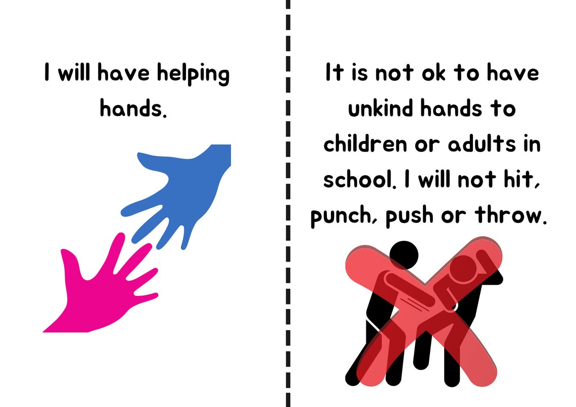 Behaviour in Class Social Story Behaviour Management in School ...