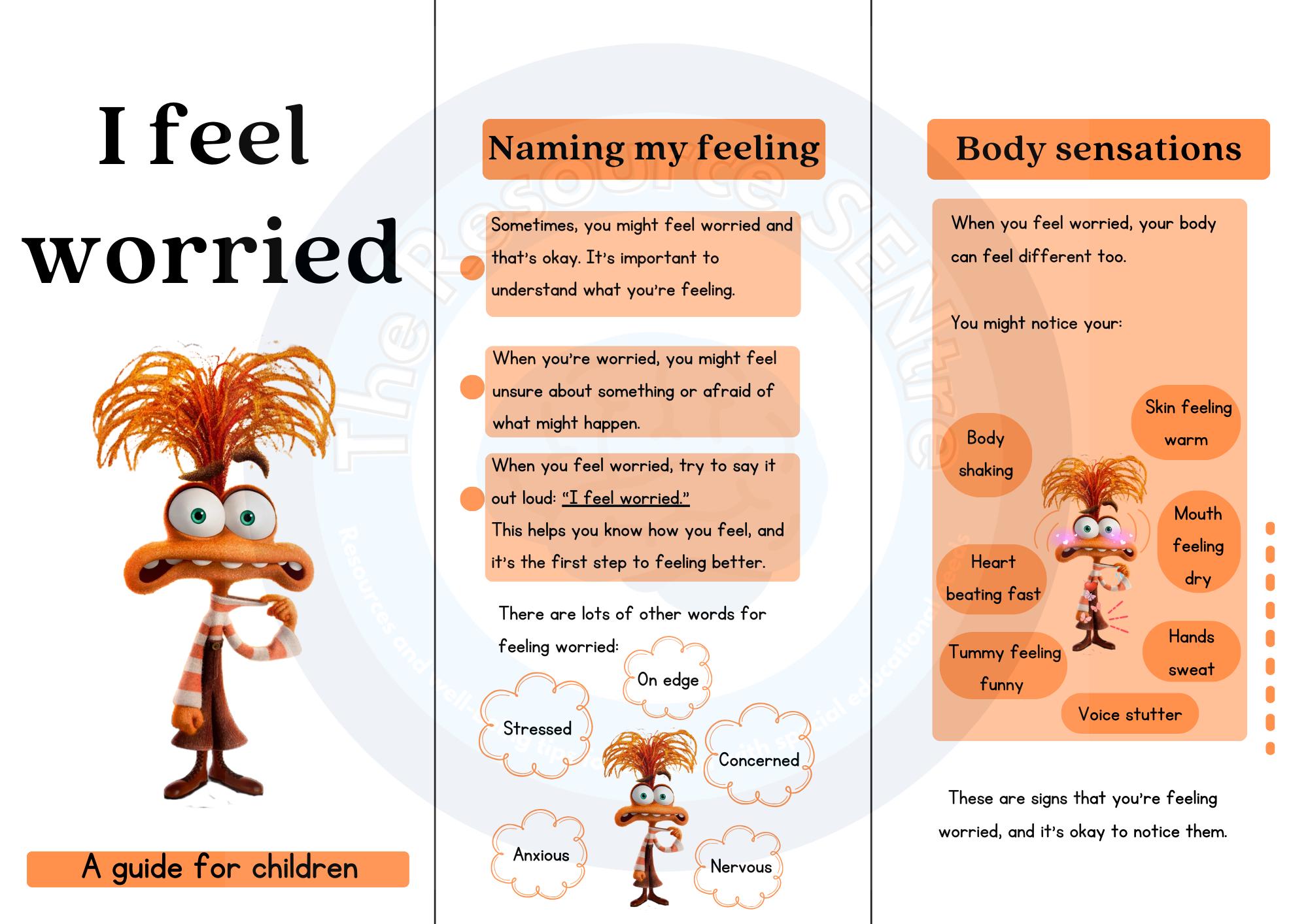 Inside Out 2 Emotion Guides: Coping Strategies Leaflets (digital ...