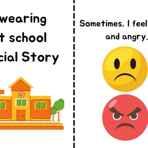 Swearing at School Social Story (digital Download) - Etsy