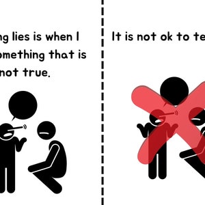 Telling Lies Social Story | Lying Social Story | Child Lying | Child ...