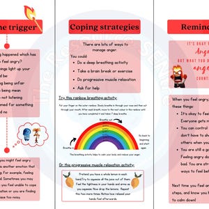 Inside Out 2 Emotion Guides: Coping Strategies Leaflets (digital ...