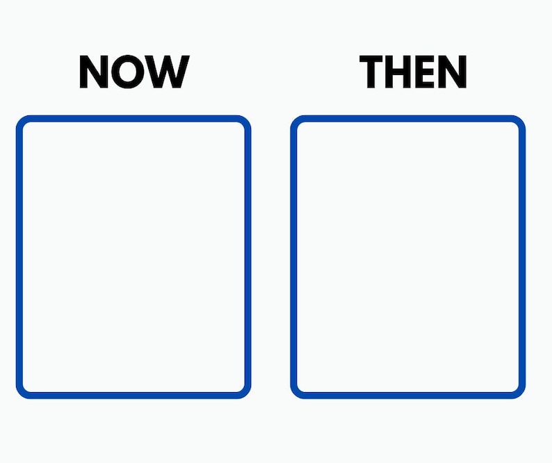 Now and Then Board: to Do and Done Checklists (digital Download) - Etsy