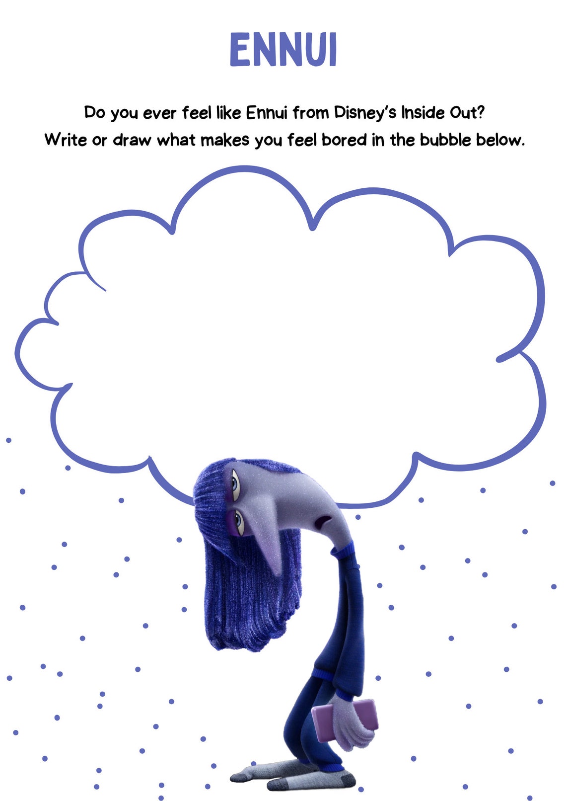 Inside Out 2 Emotion Check in Inside Out 2 Characters - Etsy UK