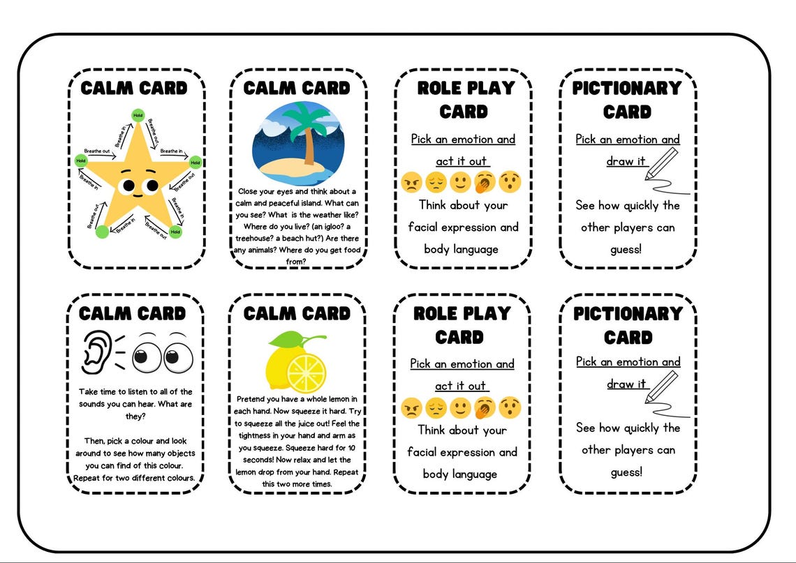 Emotionopoly Board Game: Emotional Literacy (digital Download) - Etsy