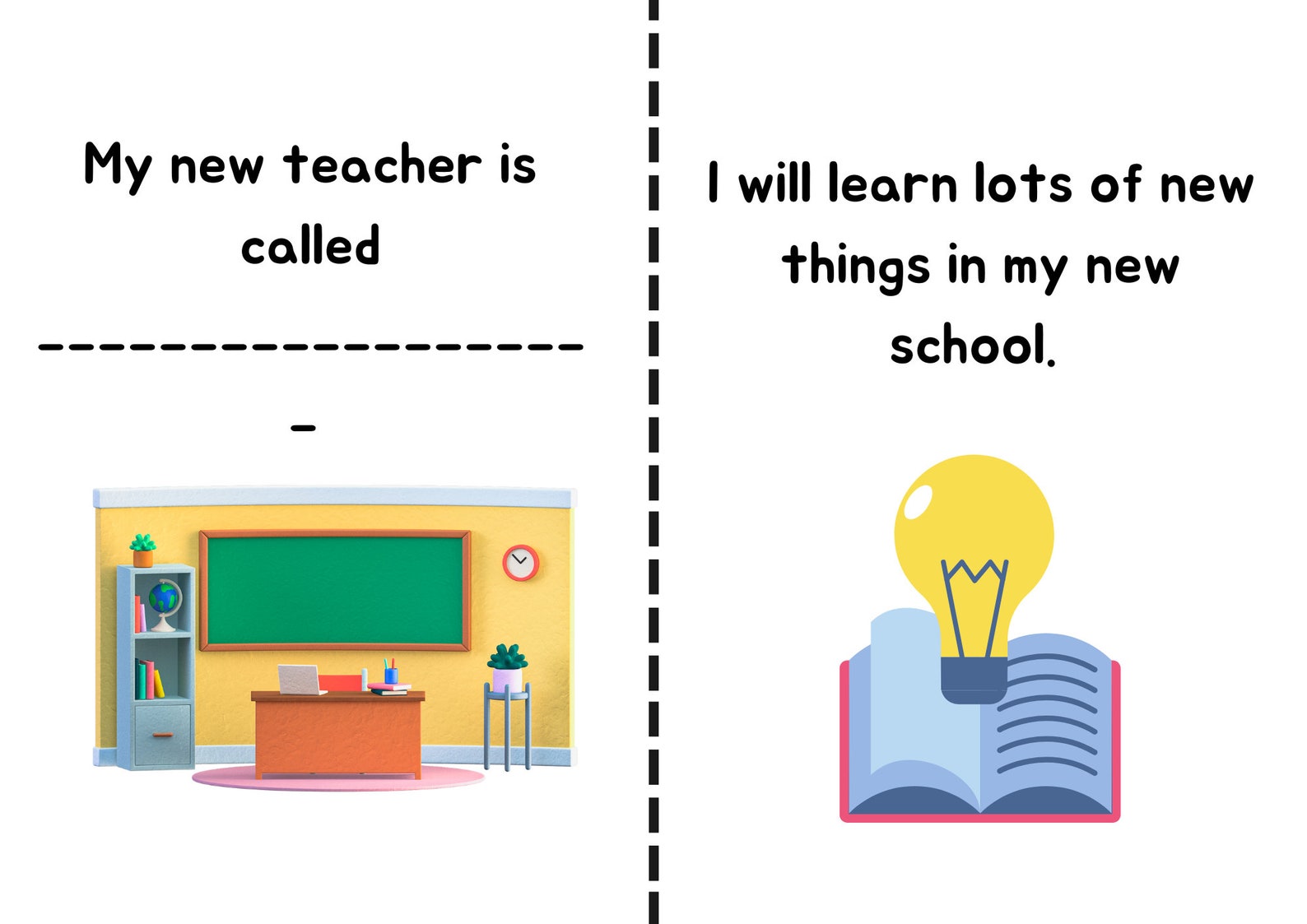 New School Social Story: Changing Primary School (digital Download) - Etsy
