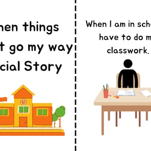 When Things Don’t Go My Way Behaviour Social Story - Etsy